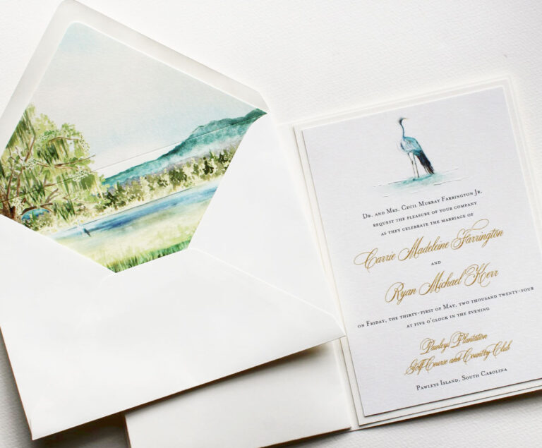 Hilton Head Wedding Invitations - Momental Designs