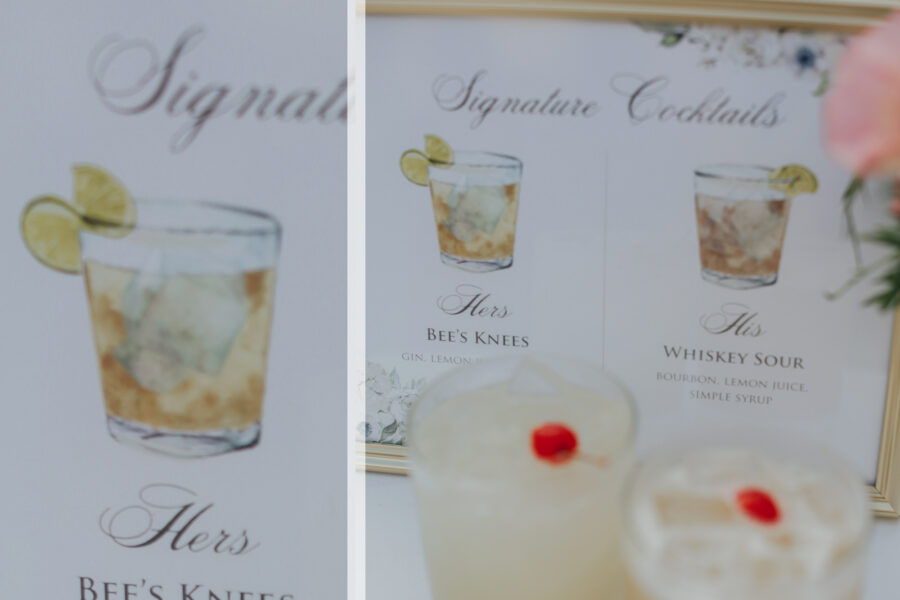 Signature Cocktail Signs - Momental Designs